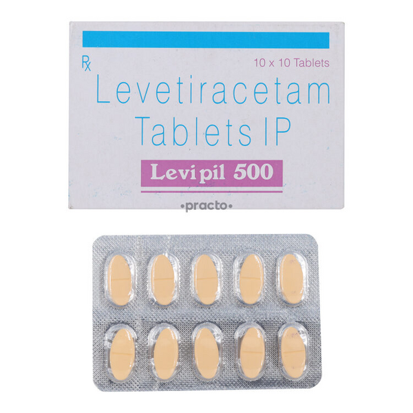 LEVIPIL 500 Levetiracetam 500mg Film-Coated Tablet 1's price in the ...
